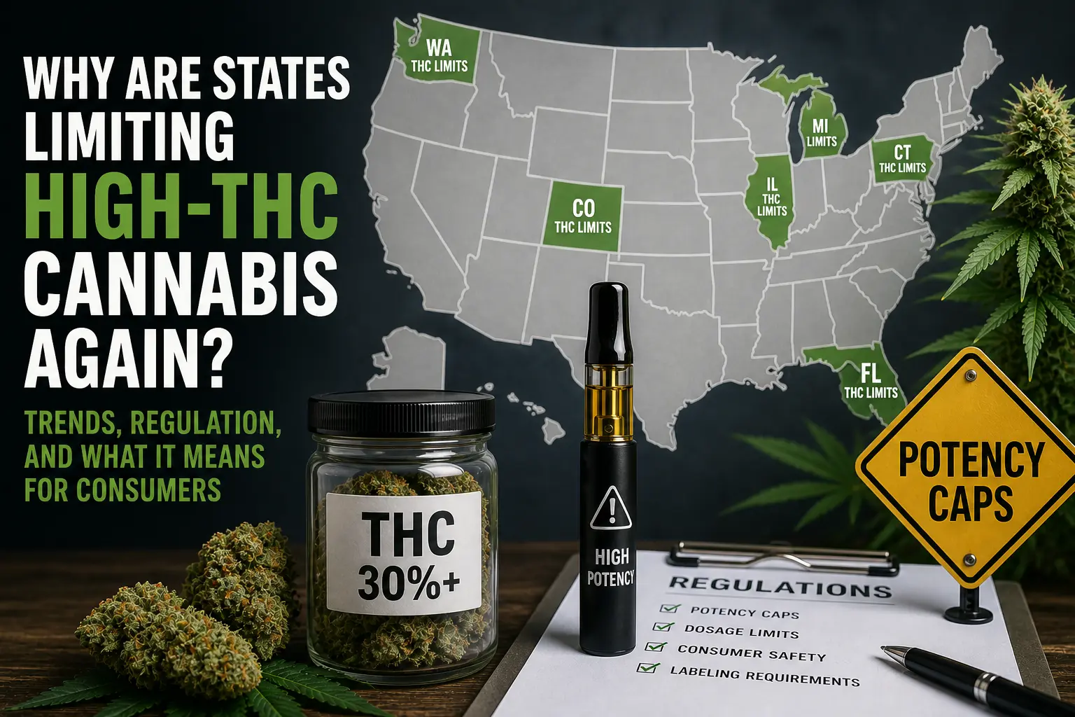High-THC Cannabis Limits in 2026: Why States Are Reconsidering Potency Caps